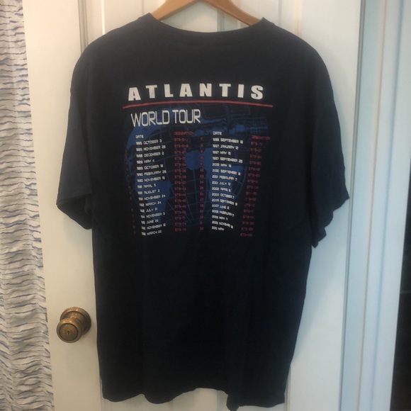 Shirts | Vintage Atlantis World Tour Tee Shirt | Poshmark